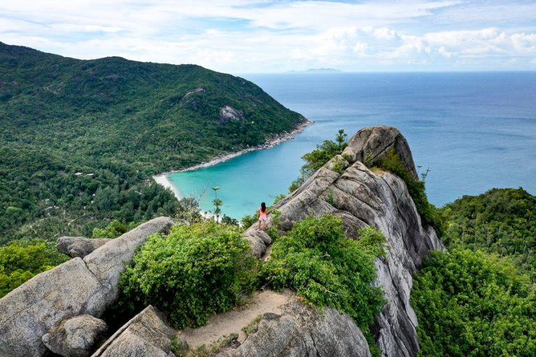 Bottle Beach Viewpoint Hike In Koh Phangan Thailand