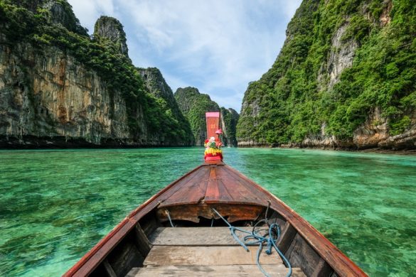Maya Bay In Thailand: The Beach Is Open! (Phi Phi)