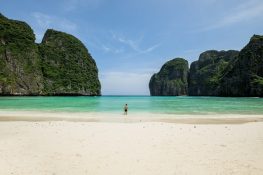 Maya Bay In Thailand: The Beach Is Open! (Phi Phi)