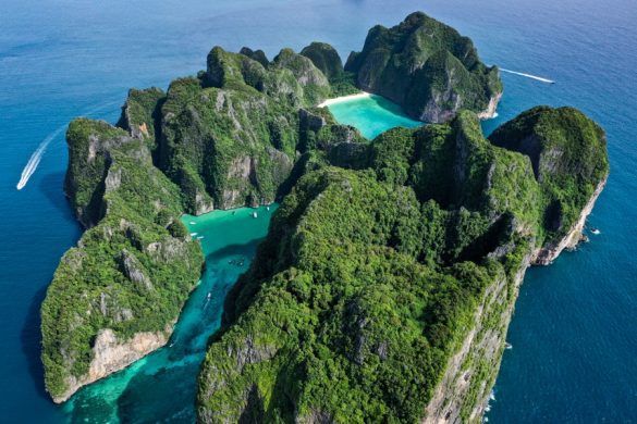 Maya Bay In Thailand: The Beach Is Open! (Phi Phi Leh)